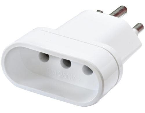 Reiseadapter 3-Pol Italien / Schweiz, CHF 2.80